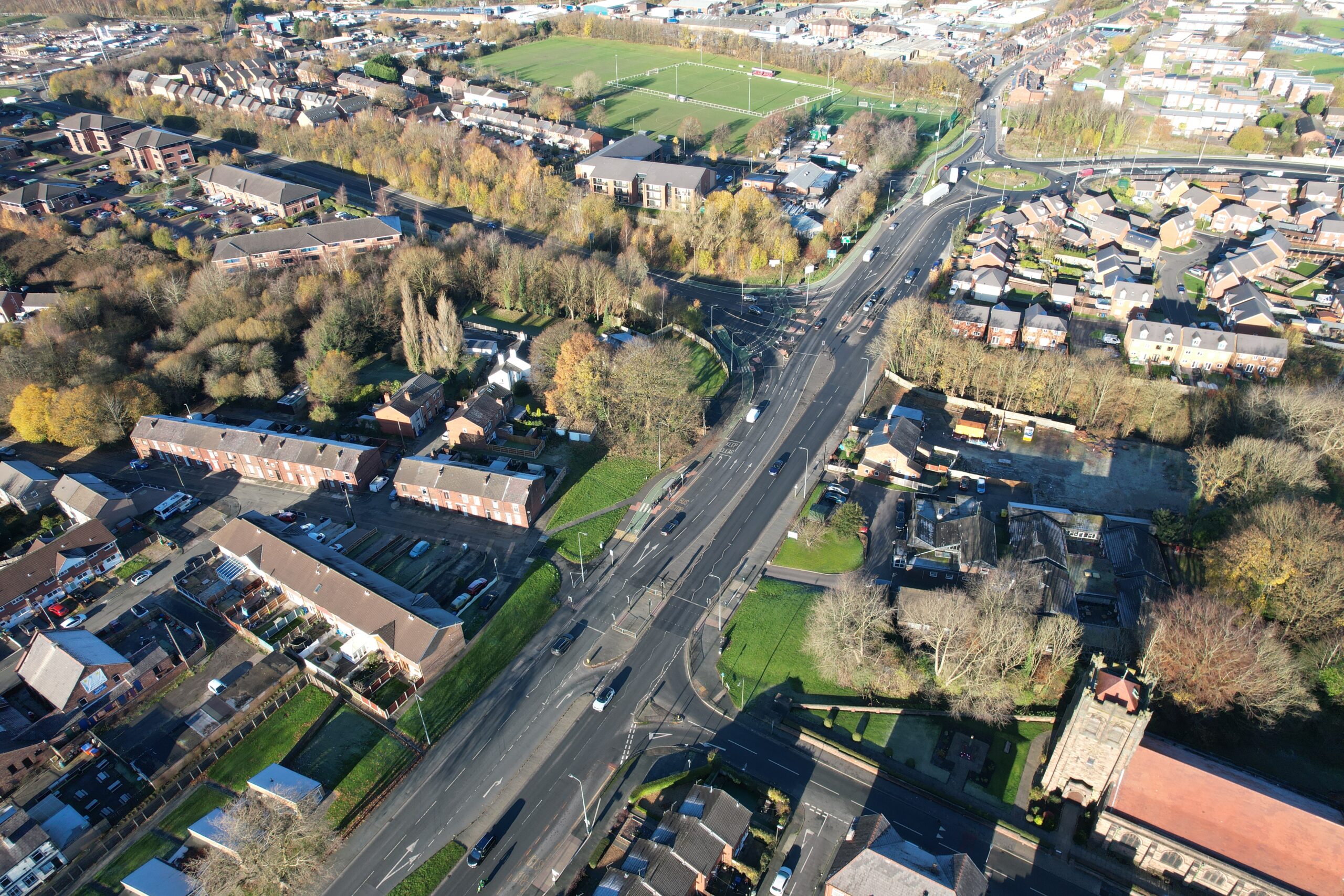 Smithy Brook Road/Warrington Road - Wilde Consulting Engineers