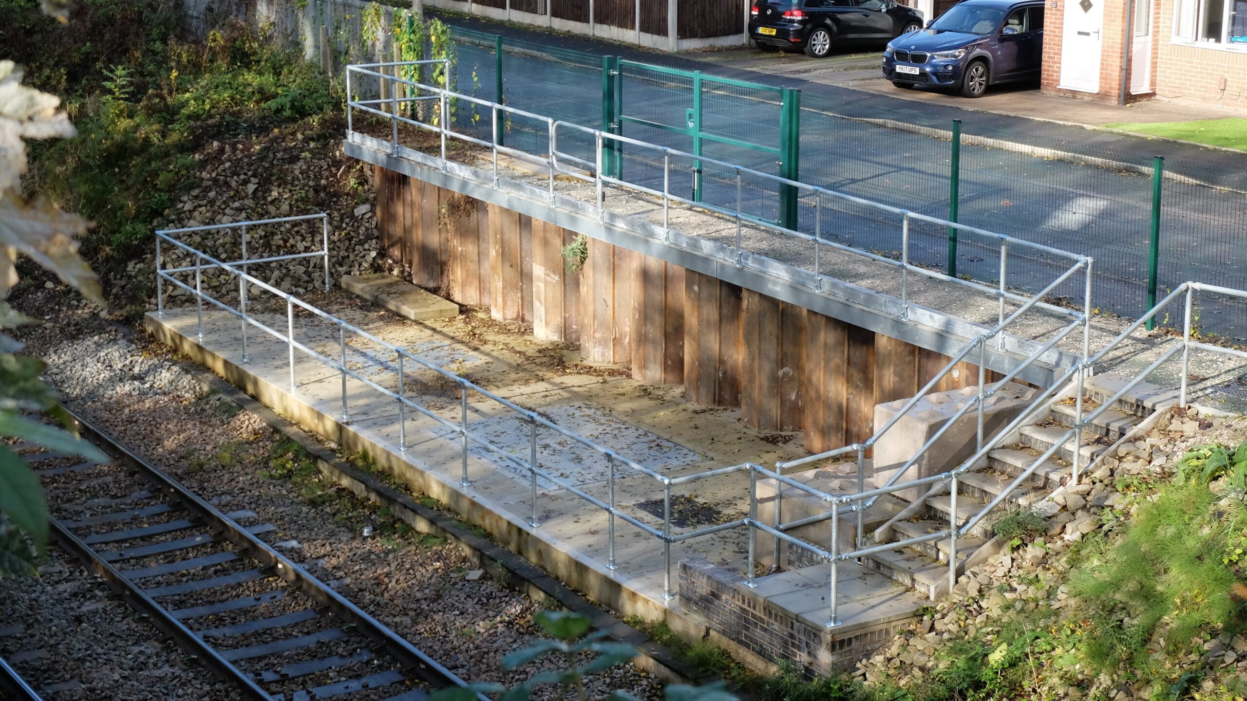 Shady Lane track drainage and pumping station